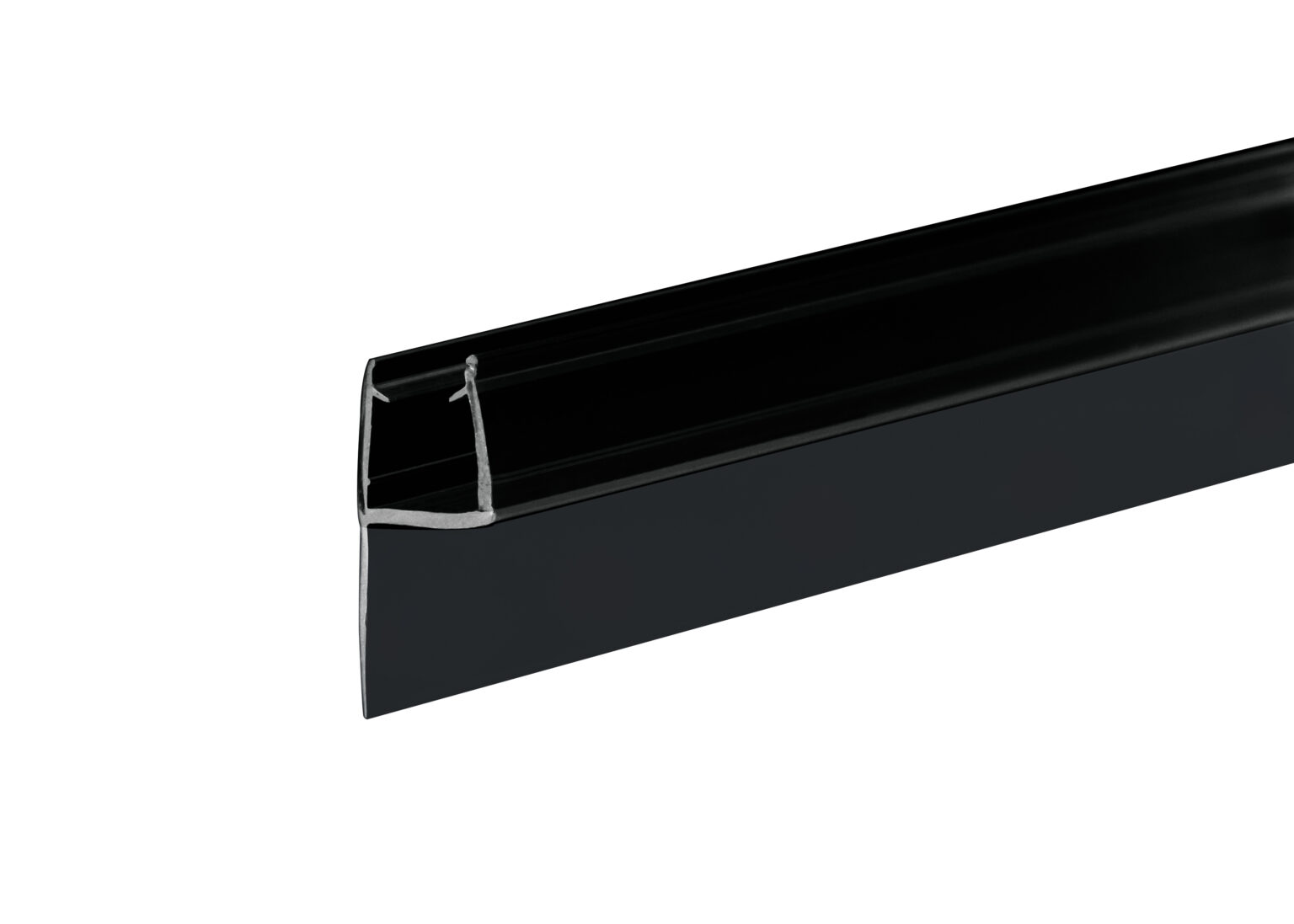 Felpa Negra T/Pestaña «4» - Jaraba